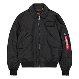 Alpha Industries CWU-36/P TT Light Bomberjacke schwarz, Gr&ouml;&szlig;e XL