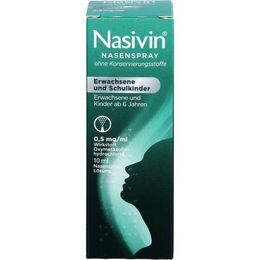 Wick Nasivin Nasenspray o.Kons.Erw.u.Schulkinder 10 ml