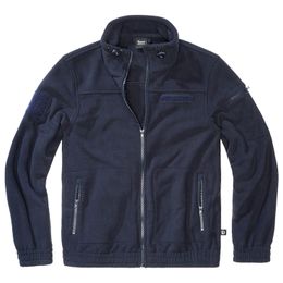 Brandit Fleecejacke Combat navy, Gr&ouml;&szlig;e 7XL