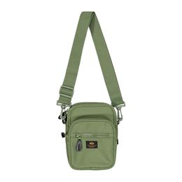 Alpha Industries Label Messenger Small Bag sage green
