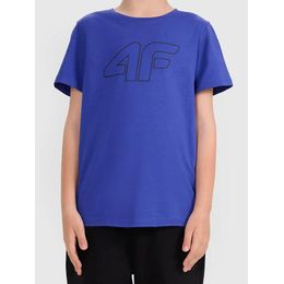 4F Shirt in Blau - 35% | Gr&ouml;&szlig;e 140 | Kinder-oberteile