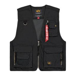 Alpha Industries Mesh Utility Vest schwarz, Gr&ouml;&szlig;e S