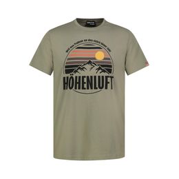 Sublevel T-Shirt Herren Gr&ouml;&szlig;e XL pastellgelb / schlammfarben / pastellrot / schwarz
