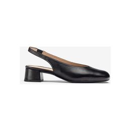 Unisa Leder-Slingpumps in Schwarz - 60% | Gr&ouml;&szlig;e 37 | Pumps