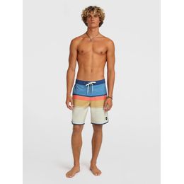 O`Neill O'neill Boardshorts 'Lennox' Herren Gr&ouml;&szlig;e 7XL blau / khaki / neonorange / offwhite