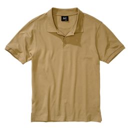 Brandit Poloshirt Pique kurzarm sand, Gr&ouml;&szlig;e 3XL