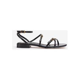 Unisa Leder-Sandalen in Schwarz - 59% | Gr&ouml;&szlig;e 40 | Damen-sandalen