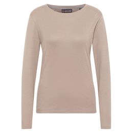 ELBSAND Longsleeve "Santje" in Beige - 53% | Gr&ouml;&szlig;e S | Damen-tops