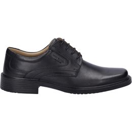 Josef Seibel Herren Schn&uuml;rschuh "Elliot 03, schwarz", Gr. 44, schwarz, Obermaterial: 100% Rindsleder Leather cow., Schuhe