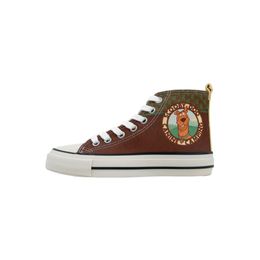 DOGO Sneaker high 'Camping Scooby Doo' Damen Gr&ouml;&szlig;e 39 braun