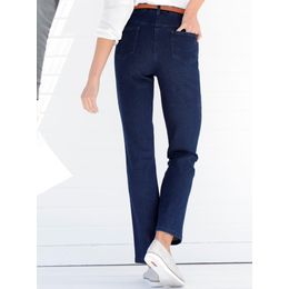 Casual Looks Damen 5-Pocket-Jeans, blau, Gr. 21, unifarben, 98% Baumwolle, 2% Elasthan, Jeans