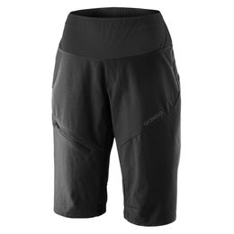 Gonso Fahrradhose "Trail Shorts W"schwarz, Gr. 36, 93% Polyamid, 7% Polyester, Hosen, kurze Damen Radhose, Innenhose mit Sitzpolster, ideal f&uuml;r MTB