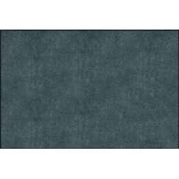 Teppich "und L&auml;ufer Denim Blue", blau, B:120cm H:9mm L:180cm, Obermaterial: 100% Polyamid, wash+dry by Kleen-Tex, Teppiche, Teppich