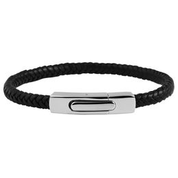 Adelia&acute;s Armreif ADELIA&acute;S "Unisex Armband &ndash; Armreif aus Leder 21 cm", schwarz, Armb&auml;nder, Damen, 21cm, Leder, Armreif, Ideal zum Verschenken &ndash; schlicht und stilvoll