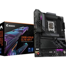 Gigabyte Mainboard "Z890 AORUS ELITE WIFI7 Mainboard - Unterst&uuml;tzt Intel Core Ultra", ohne farbbezeichnung, B:27,2cm H:8,2cm T:34,2cm, Mainboards