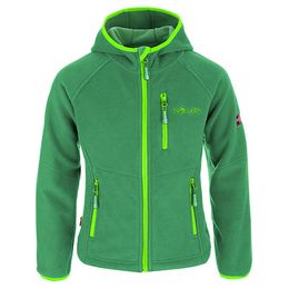 Trollkids Fleecejacke "Stavanger" in Gr&uuml;n/ Hellgr&uuml;n - 39% | Gr&ouml;&szlig;e 140 | Kids-fleecejacken-fleecepullover
