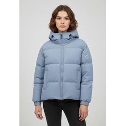 Winterjacke CMP, Gr. M, sugar, Obermaterial: 100% Polyester. Futter: 100% Polyester. Wattierung: 100% Polyester, Jacken Winterjacke, mit fester Kapuze, leichtes Material, sportlicher Stil