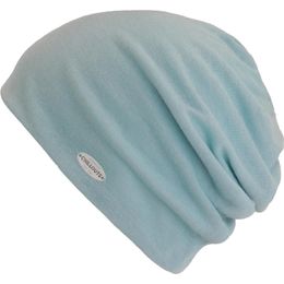 Beanie Chillouts "Awanui Hat", Damen, light blau, Materialmix, M&uuml;tzen Beanie, L&auml;ssige Slouch-Beanie f&uuml;r urbane Styles
