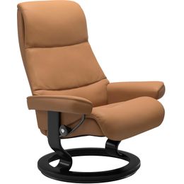 Relaxsessel stressless "View", braun (taupe paloma), B:78cm H:105cm T:78cm, Leder BATICK: BATICK ist ein leicht korrigiertes, durchgef&auml;rbtes und genarbtes M&ouml;belleder, bei dem die meisten Unebenheiten und Spuren in der Regel entfernt wurden.;Leder PALOMA: PALOMA ist ein durchgef&auml;rbtes Semianilin-M&ouml;belleder mit nat&uuml;rlicher Narbung.;ROHLEDER Stoff Q2 FARON: Ein fester zuverl&auml;ssiger Boucl&eacute; mit einem s