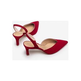 Unisa Leder-Pumps in Rot - 66% | Gr&ouml;&szlig;e 36 | Pumps