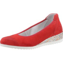 Damen Ballerina rot Gr&ouml;&szlig;e 36
