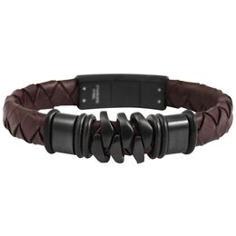 Adelia&acute;s Armband ADELIA&acute;S "Herren Armband aus Leder 21,5 cm", braun, Armb&auml;nder, Herren, 22cm, Leder, Armband, Perfekt als Geschenk f&uuml;r besondere Menschen
