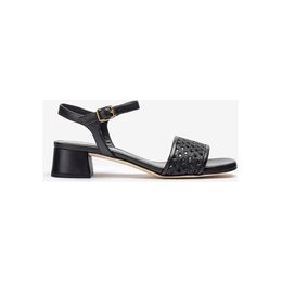 Unisa Leder-Sandaletten in Schwarz - 60% | Gr&ouml;&szlig;e 38 | Damen-sandalen