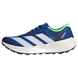 adidas terrex Laufschuh 'Agravic Speed 2' Herren Gr&ouml;&szlig;e 42 blau / navy / hellgr&uuml;n / wei&szlig;