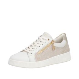Remonte Sneaker Damen Gr&ouml;&szlig;e 43 beige / wei&szlig;