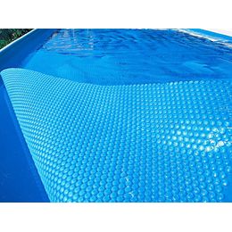 Solarabdeckplane MY POOL BWT "AFB 525/320", blau, B:725cm L:460cm, Polyethylen (PE), Planen, f&uuml;r Achtformbecken, in versch. Gr&ouml;&szlig;en
