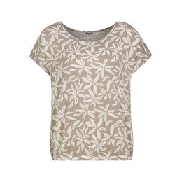 Sublevel Shirt in Hellbraun/ Wei&szlig; - 64% | Gr&ouml;&szlig;e S | Damen-tops