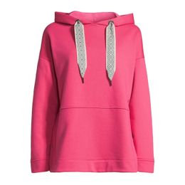Kapuzenpullover SALZHAUT "Hoodie Netwieser", Damen, Gr. XS, pink, Obermaterial: 65% Baumwolle CO. 35% Polyester PES., Pullover Kapuzenpullover