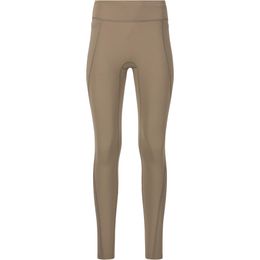 ENDURANCE ATHLECIA Athlecia Tights 'Aliya V2' Damen Gr&ouml;&szlig;e M beige / braun