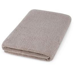 Duschtuch Ross "Doubleface - Uni-Farbfond", flanell, natur, B:70cm L:140cm, Frottier, Baumwolle, Handt&uuml;cher, aus feinster Baumwolle