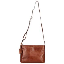 Umh&auml;ngetasche Burkely "Burkely Taschen Leder", Damen, Gr. onesize, chestnut, Leder, Taschen Umh&auml;ngetasche