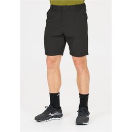 Shorts WHISTLER "Barrie", Herren, Gr. 4XL, US-Gr&ouml;&szlig;en, schwarz, 94% Polyester, 6% Elasthan, unifarben, kurz, Hosen Shorts, Schmucklos