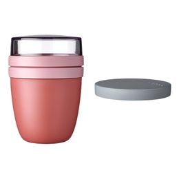 Lunchbox Mepal "Lunchpot Switch Ellipse 500 ml (+ 200 ml)", bunt (vivid mauve), Lebensmittelaufbewahrungsbeh&auml;lter, Lunchbox