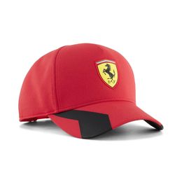Flex Cap Puma "Scuderia Ferrari Baseball-Cap Jugendliche", Kinder, Gr. Jugendlicher, rosso corsa rot, Futter: 100% Polyester, unifarben, Caps
