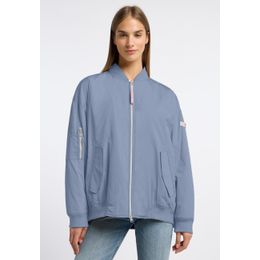 Frieda & Freddies New York Blouson FRIEDA & FREDDIES "Padded Blouson / Nuri3", Damen, Gr. 36, blau, 100% Polyester, unifarben, ohne Ausschnitt, Jacken Blouson