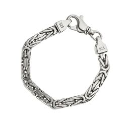 Silberarmband Jobo "K&ouml;nigs-Armband 7 mm" Gr. 23, silber 925, Armb&auml;nder, Damen, 23cm, Silber 925 (Sterlingsilber), Silberarmband, 925 Silber rhodiniert