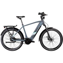 Z&uuml;ndapp E-Bike Z&Uuml;NDAPP "X850" Gr. 53, grau, Elektrofahrr&auml;der, 53cm, 27,5 Zoll (69,85cm), Pedelec, Elektrofahrrad f&uuml;r Damen und Herren