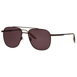 Sonnenbrille Tom Tailor "Tom Tailor Sonnenbrille", sepia semimatt, Sonnenbrillen Sonnenbrille