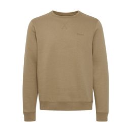 Longpullover Blend "Sweatshirtpullover BHDownton", Herren, Gr. M, braun (lead gray), Obermaterial: 50% Baumwolle CO. 50% Polyester PES., Sweatshirts Longpullover