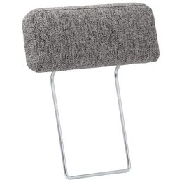 Kopfst&uuml;tze Home Affaire "Texel", grau, B:52cm H:22cm T:12cm, Luxus-Microfaser (100% Polyester), Struktur ( 100% Polyester), Struktur fein ( 100% Polyester), Scheuertouren pro Qualit&auml;t: Luxus-Microfaser: 18 000; Struktur fein: >45 000; Struktur: 100 000, Pilling pro Qualit&auml;t: Luxus-Microfaser: 3-4; Struktur fein: 4; Struktur: 3-4. , Polsterauflagen, Kopfst&uuml;tze