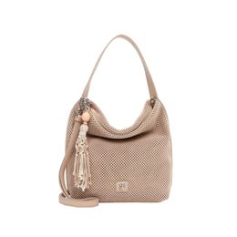 Beuteltasche SURI FREY "Beutel SFY Gitty", Damen, Gr. B/H/T: 33cm x 30cm x 14cm 0, rosa (lightrose 646), Polyester, Taschen Beuteltasche