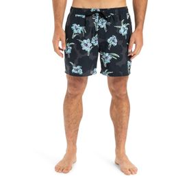 Boardshorts Quiksilver "Everyday Straight 15", Herren, Gr. S, schwarz (backyards schwarz, kvj7), Obermaterial: 100% Microfaser;, Hosen