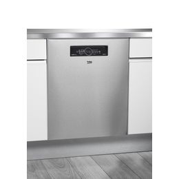 Beko Unterbaugeschirrsp&uuml;ler "BDDN36462XP", Energieeffizienz: A (A-G), grau, B:59,8cm H:81,8cm T:57cm, Geschirrsp&uuml;ler, Die PowerIntense-Technologie sorgt f&uuml;r herausragende Sp&uuml;lergebnisse