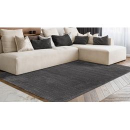 Teppich Arte Espina "Nila 100", grau (anthrazit), B:160cm H:20mm L:230cm, Polypropylen (PP), Teppiche, Teppich
