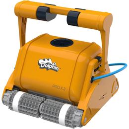 Poolroboter MAYTRONICS "Pro X2", orange, Poolbodensauger, Professionelle Poolreinigung f&uuml;r Pools bis zu 25 Meter