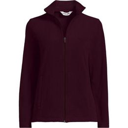 LANDS' END Anyweather Fleece-Jacke, Damen,  Rot, Polyester, by Lands' End